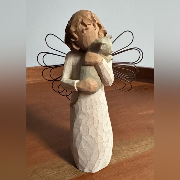 Demdaco | Art | Retired Vintage Willow Tree With Affection 203 Angel ...